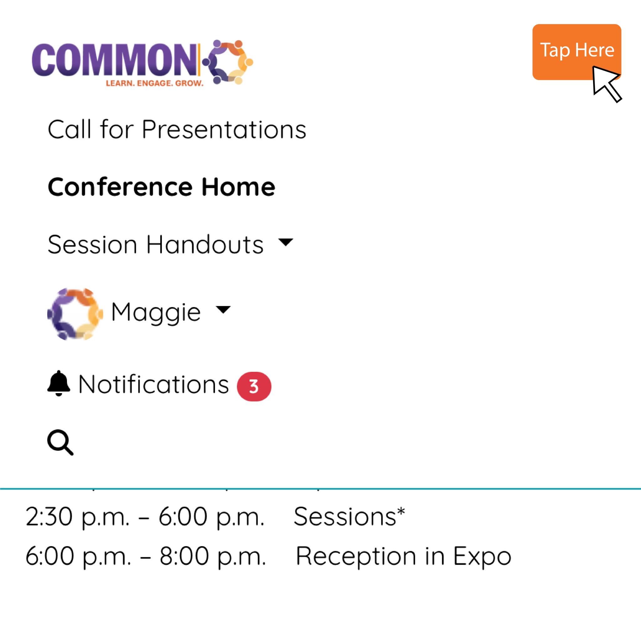 How to NAViGATE the new session guide - Common